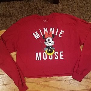 Disney | Tops | Minnie Mouse Crop Top | Poshmark